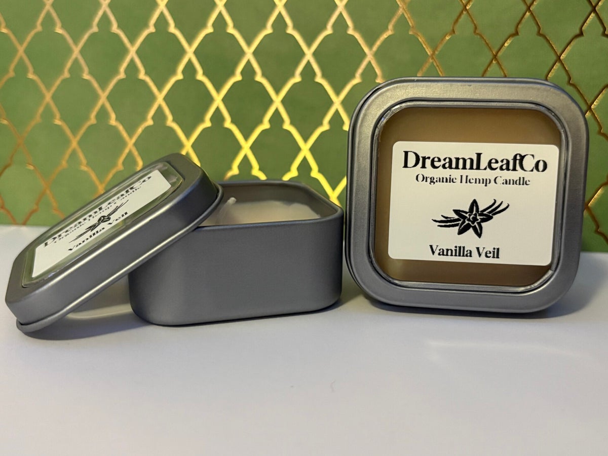 Vanilla Veil HempCandle | Dreamleafco