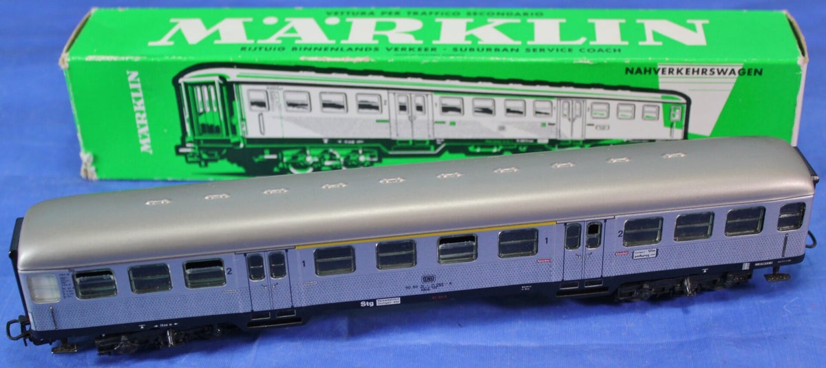 Märklin H0 4043.3 Buurtverkeer rijtuig 1e en 2e kl. ABnb703 van de DB ...