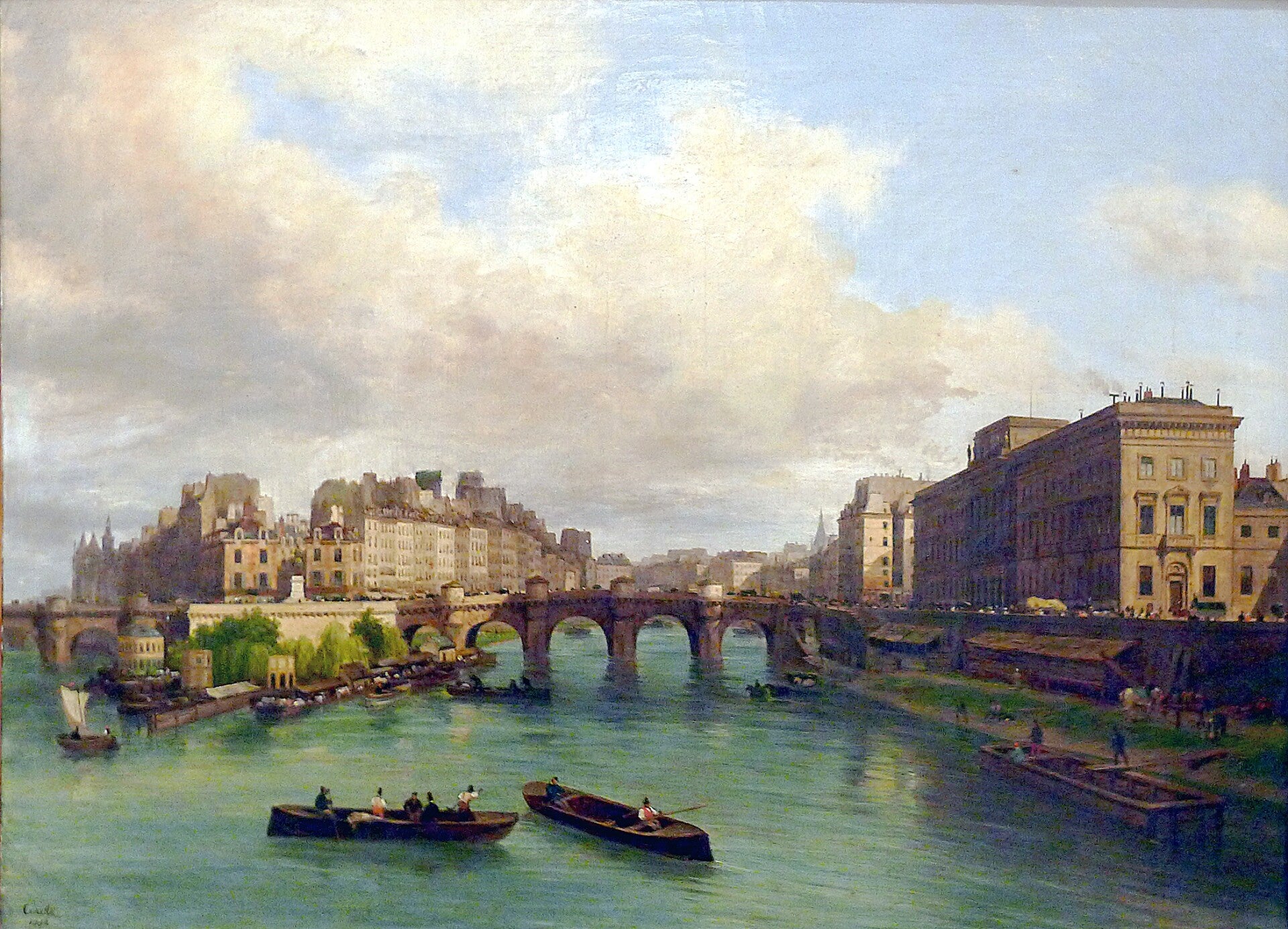 Le pont Neuf à Paris / Les lieux mythiques / Histoire thématique ...