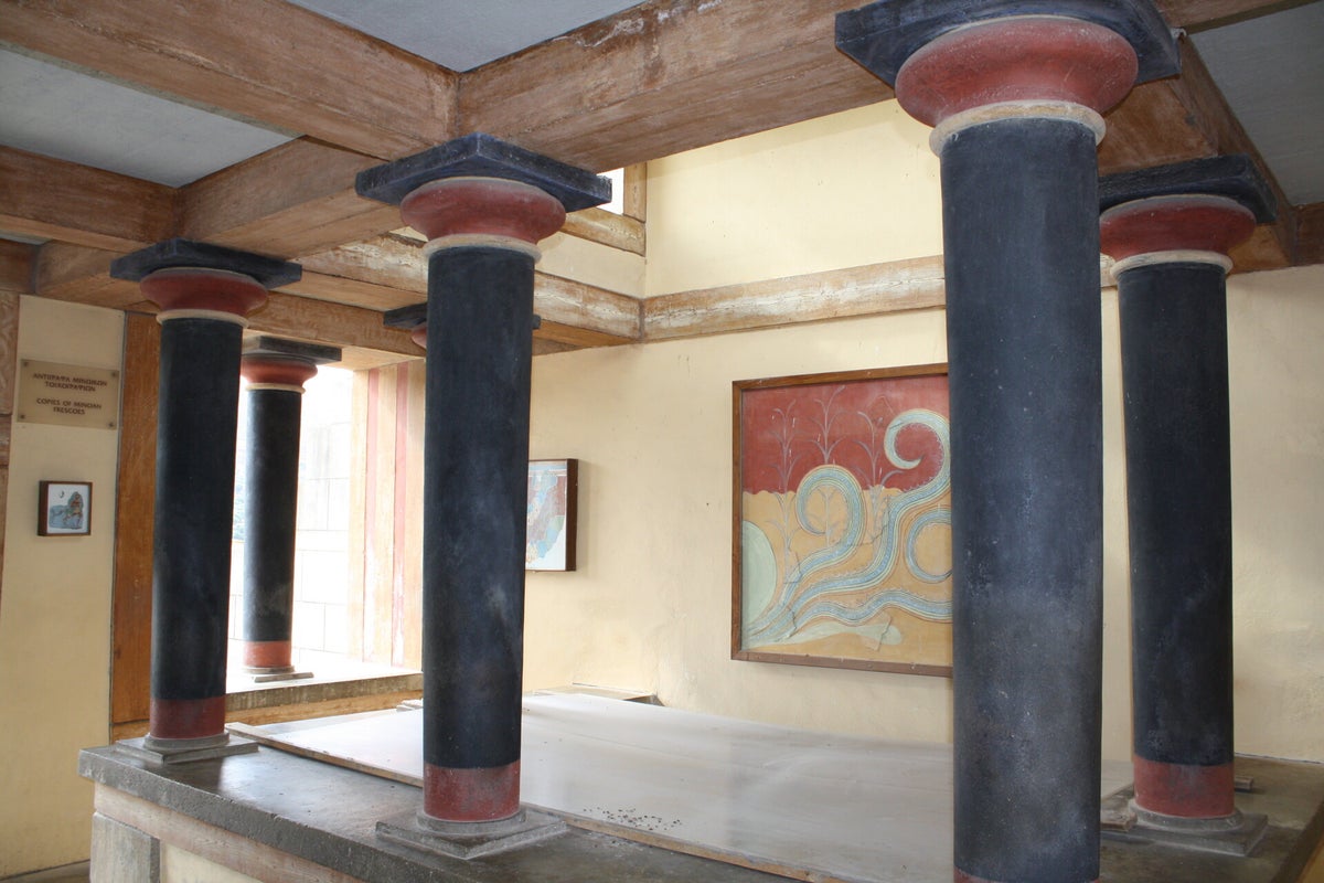 Le mégaron de Cnossos : au cœur du pouvoir et du mythe / Antiquité ...