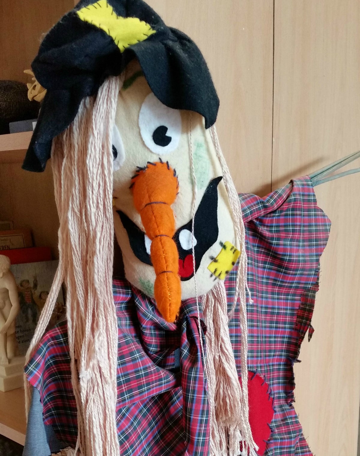 Vogelverschrikker / Textiele werkvormen / Creatief met kinderen ...