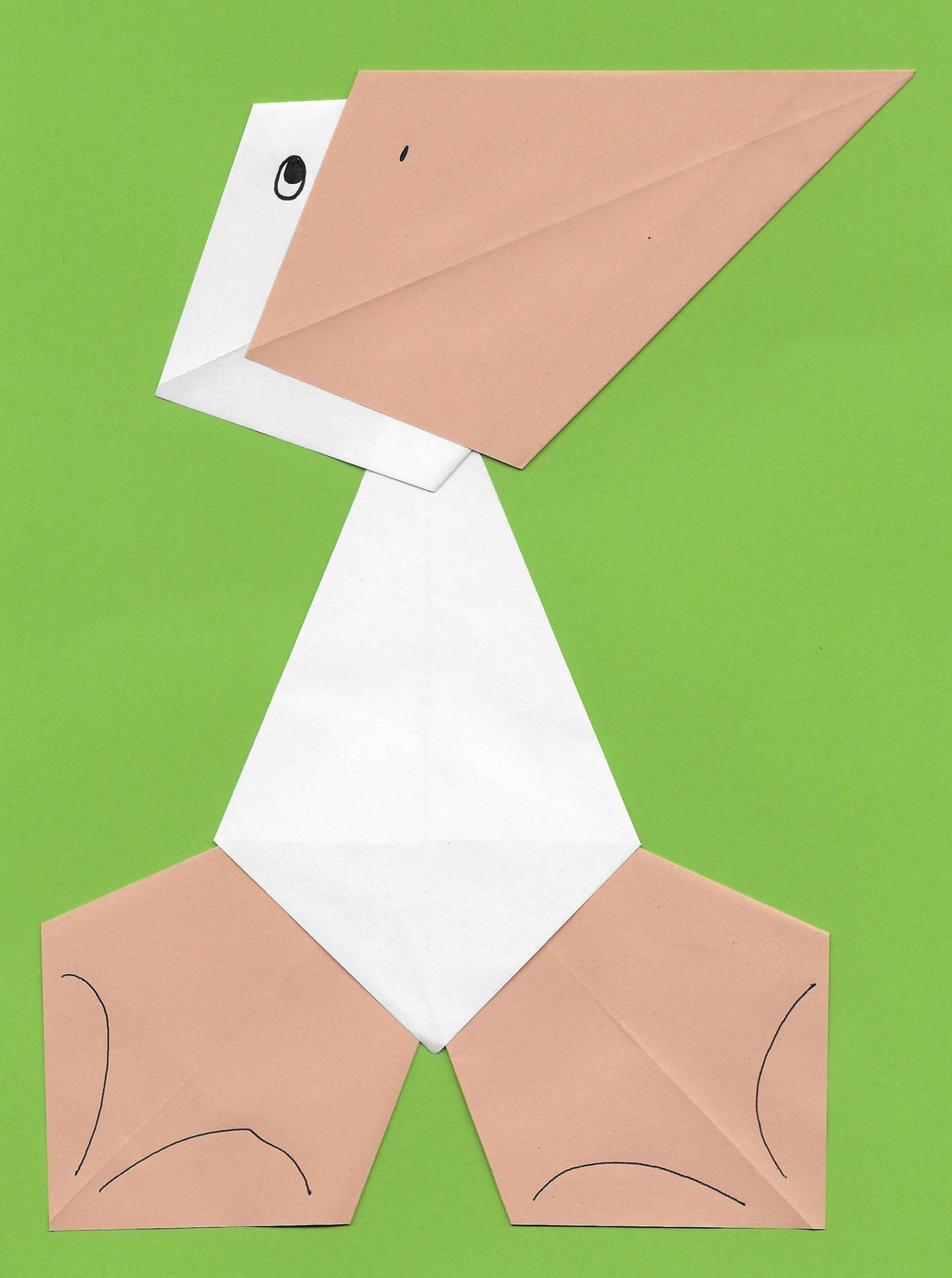 Eend vouwen / Vouwen & Origami / Creatief met kinderen | patscreativeworld