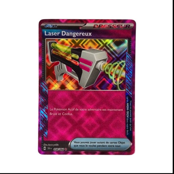 Laser Dangereux 058/064 – Pokémon TCG Forces Temporelles Ultra Rare ...