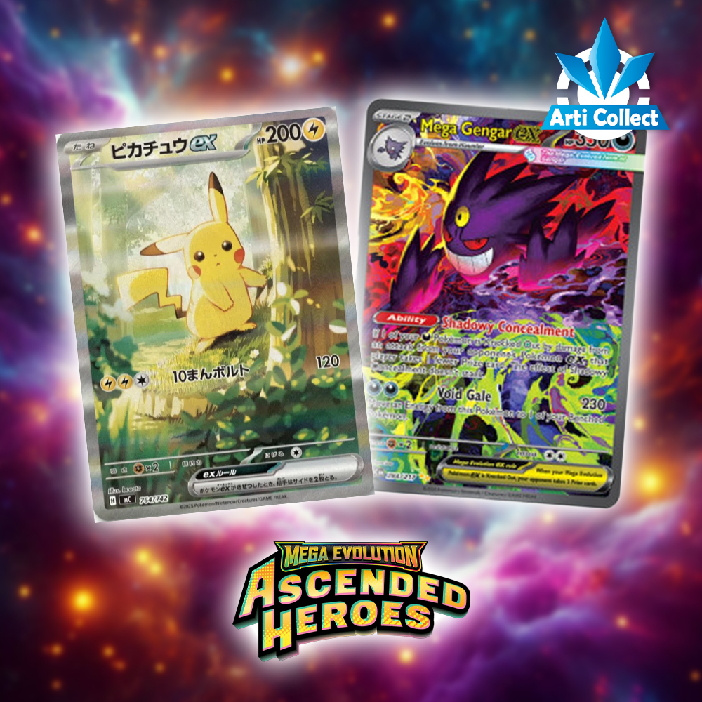 Ascended Heroes / Mega Evolution / Expansions | ArtiCollect