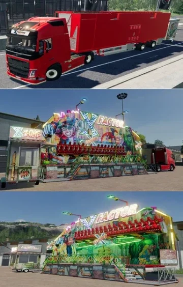 Fs 19 funfair/forain/kermis mods | Kermis en pretparken