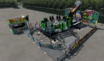 Fs 22 Funfair/Forain/Kermis Mods | Kermis en pretparken