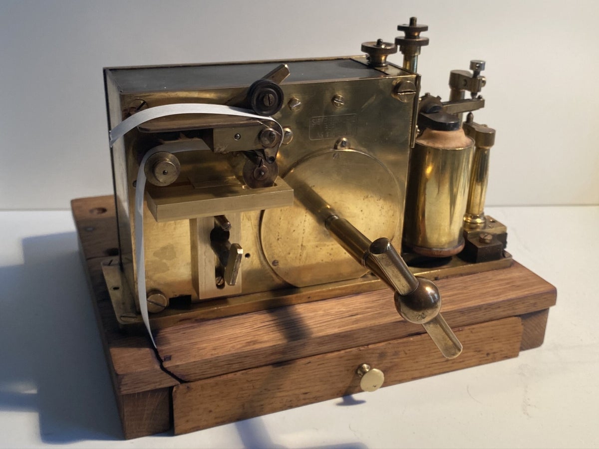 Morse printer / Telegraphy | WimsMuseum