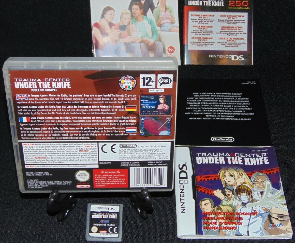 Trauma Center Under the Knife / DS / Complet | Nostal'Geek