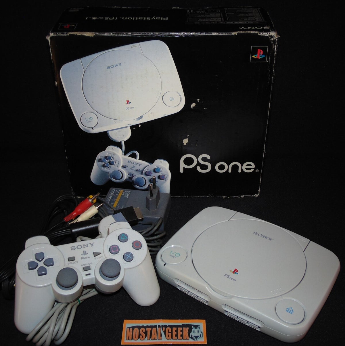 Console Sony PS One / PlayStation PS1 Pal. / Complet Boite Noir ...