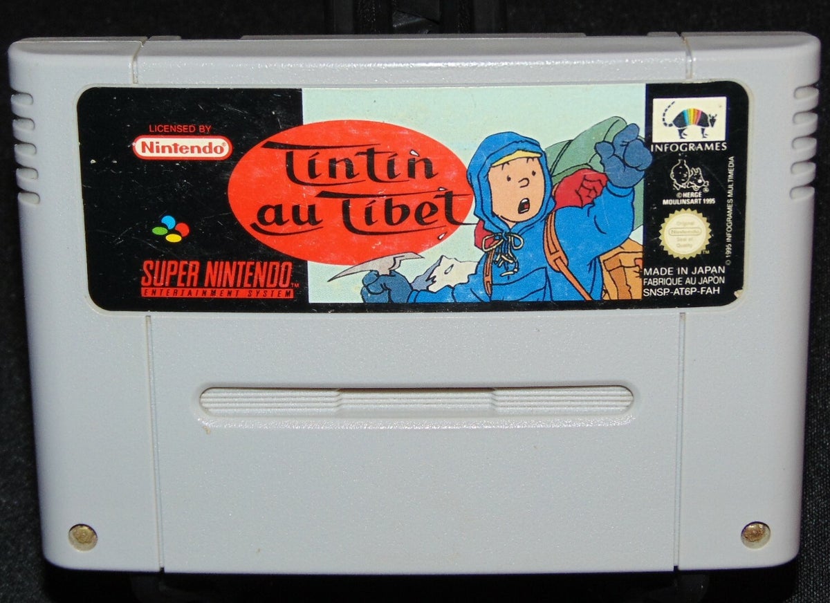 Tintin au Tibet / FAH. / SNES | Nostal'Geek