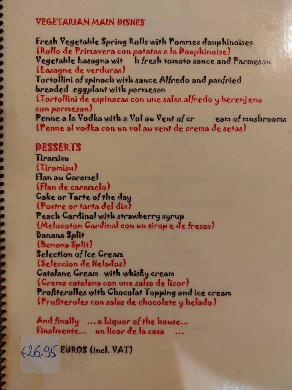Contact | The Vagabond restaurant