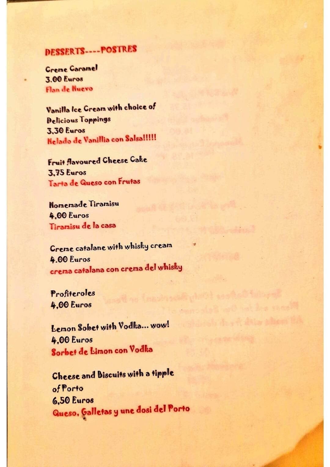 The Vagabond restaurant