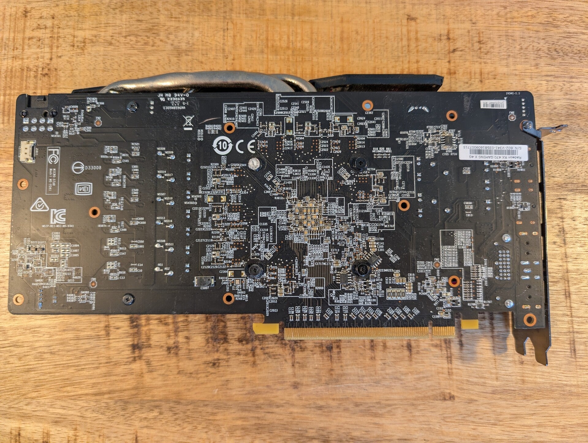 MSI | Radeon RX 470 | 4GB GDDR5 | 2x HDMI | 2x Display Port | DVI | PCI ...