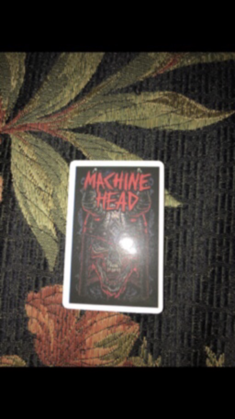 Machine Head Band Music Decal