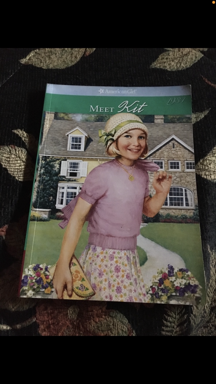 American girl meet kit book