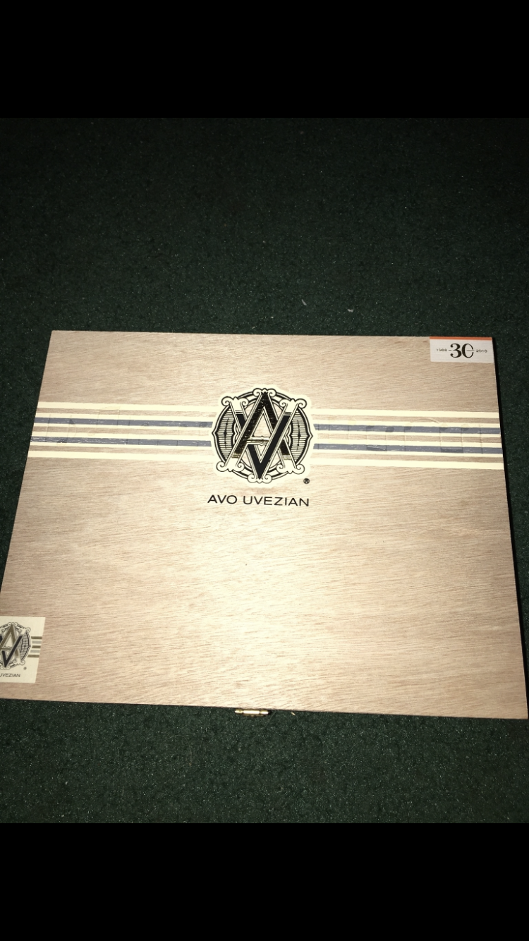Avo Uvezian Signature 30 Years Limited Edition Empty Cigar Box