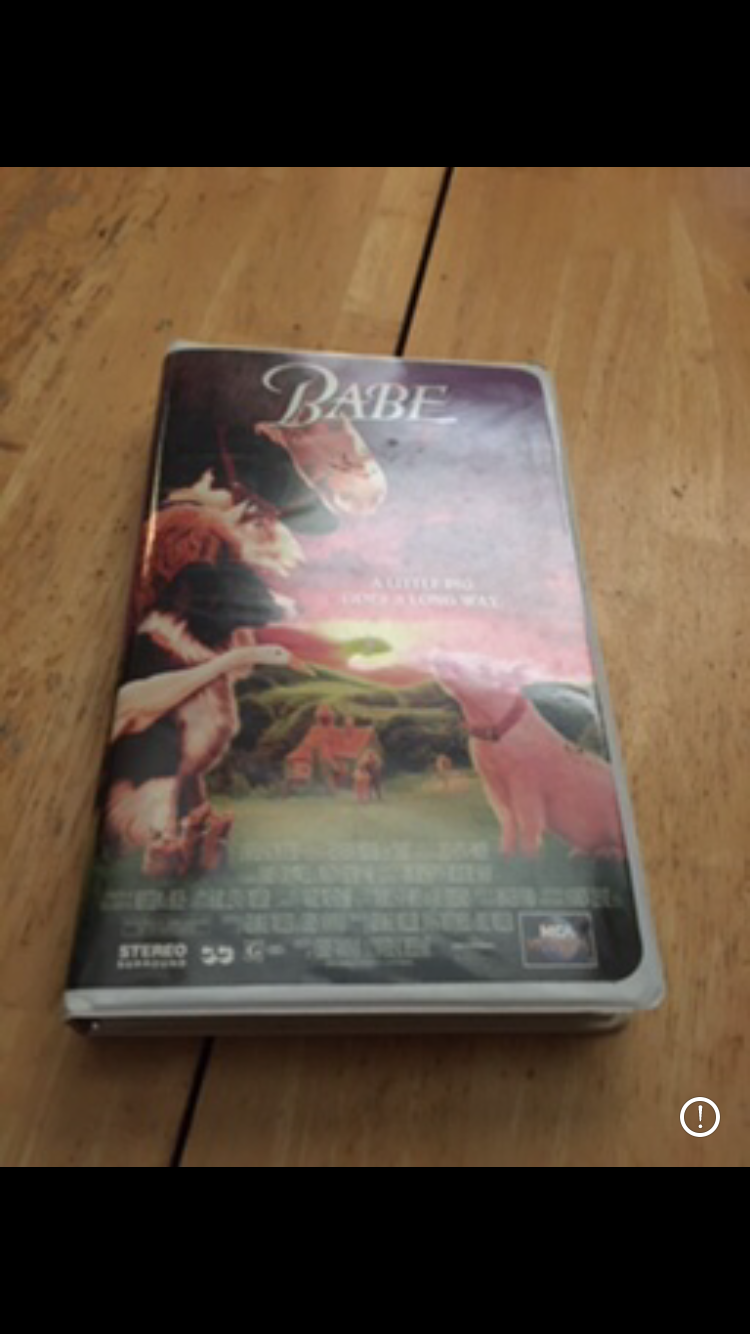 Babe VHS Tape Complete
