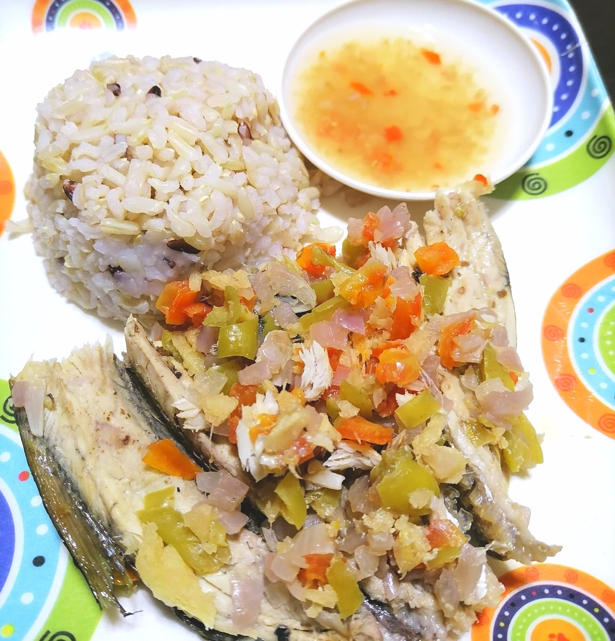 October is Indigenous Peoples Month: Air Fried Stuffed Milkfish (Bangus ...