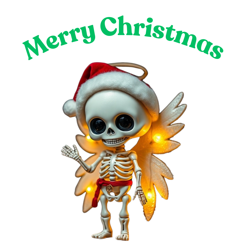Skeleton Angel / December Gallery | Scary Merry Co