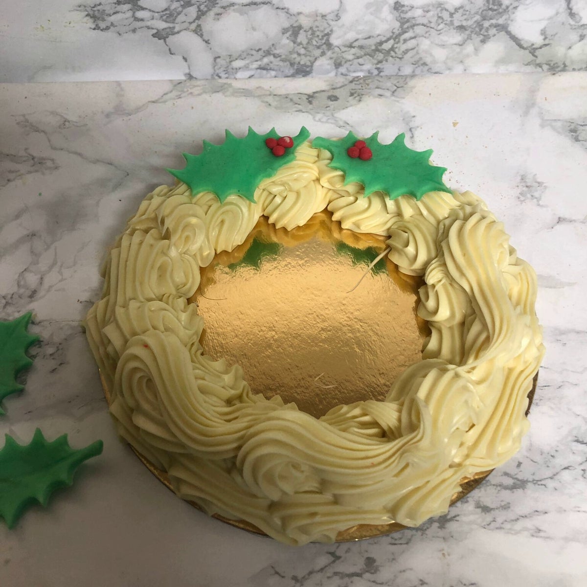 Chocolade Kerstkrans 200 gram (alle smaken) | KC's Bakery
