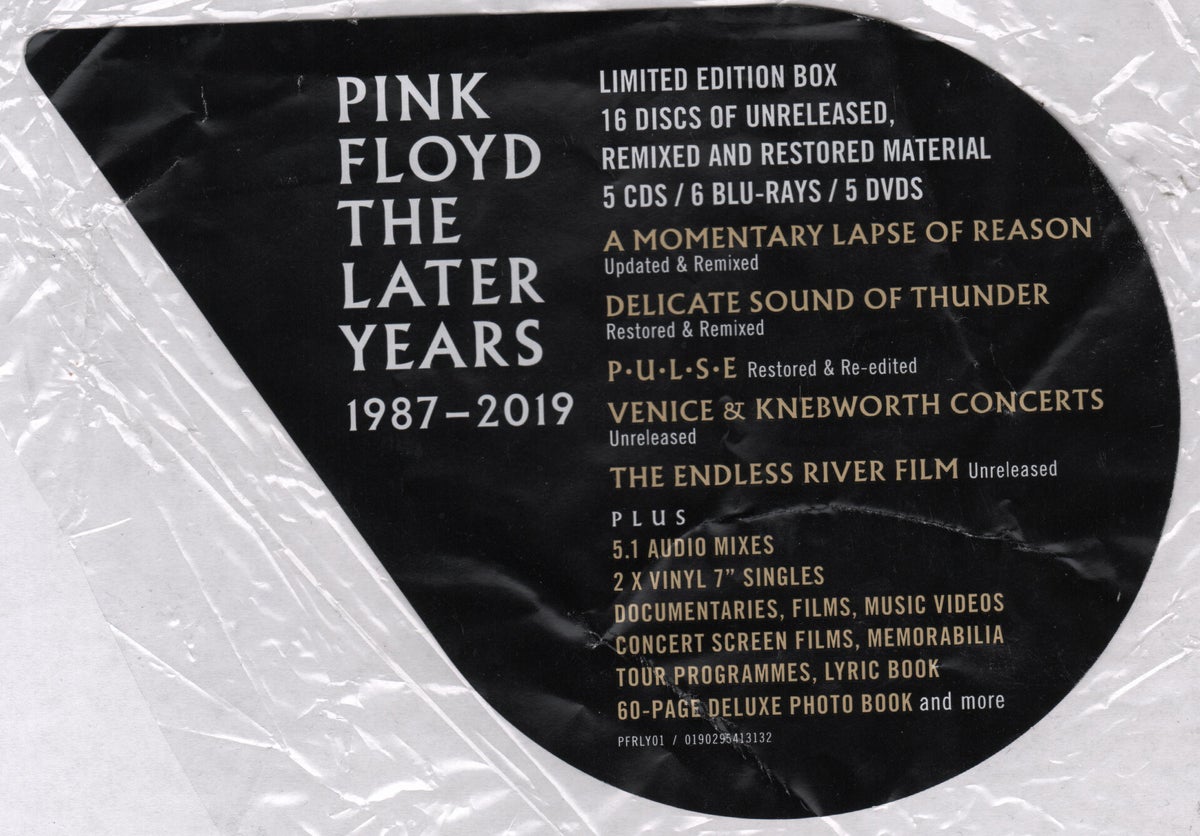 2019 - The Later Years (1987-2019) / Pink Floyd | johndewit