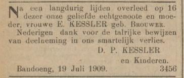 David Pieter Kessler (Sr) / 3e generatie Ned. Indie / Generaties Ned ...