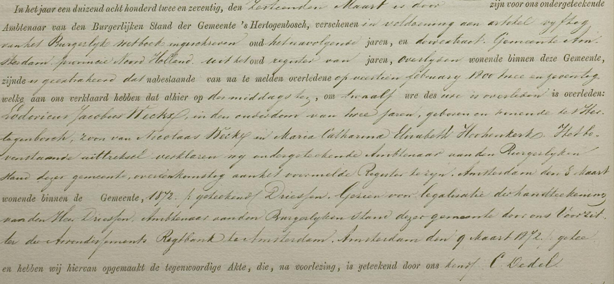 Ludovicus Jacobus Weckx / 4e generatie Nederland / Generaties Nederland ...
