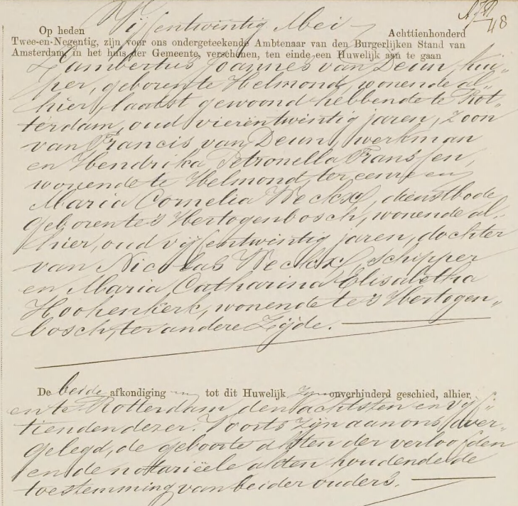 Maria Cornelia Weckx / 4e generatie Nederland / Generaties Nederland ...