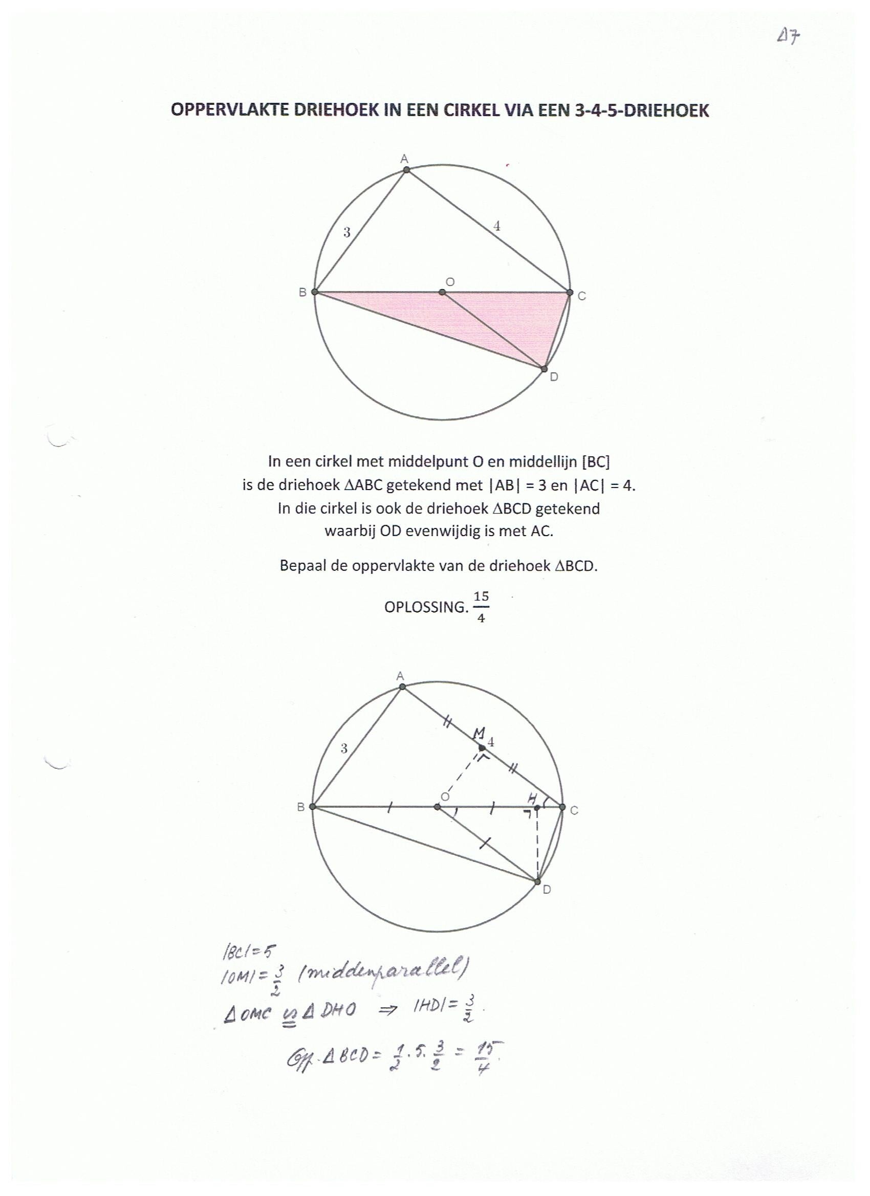 OPLOSSING 7 | Driehoeken