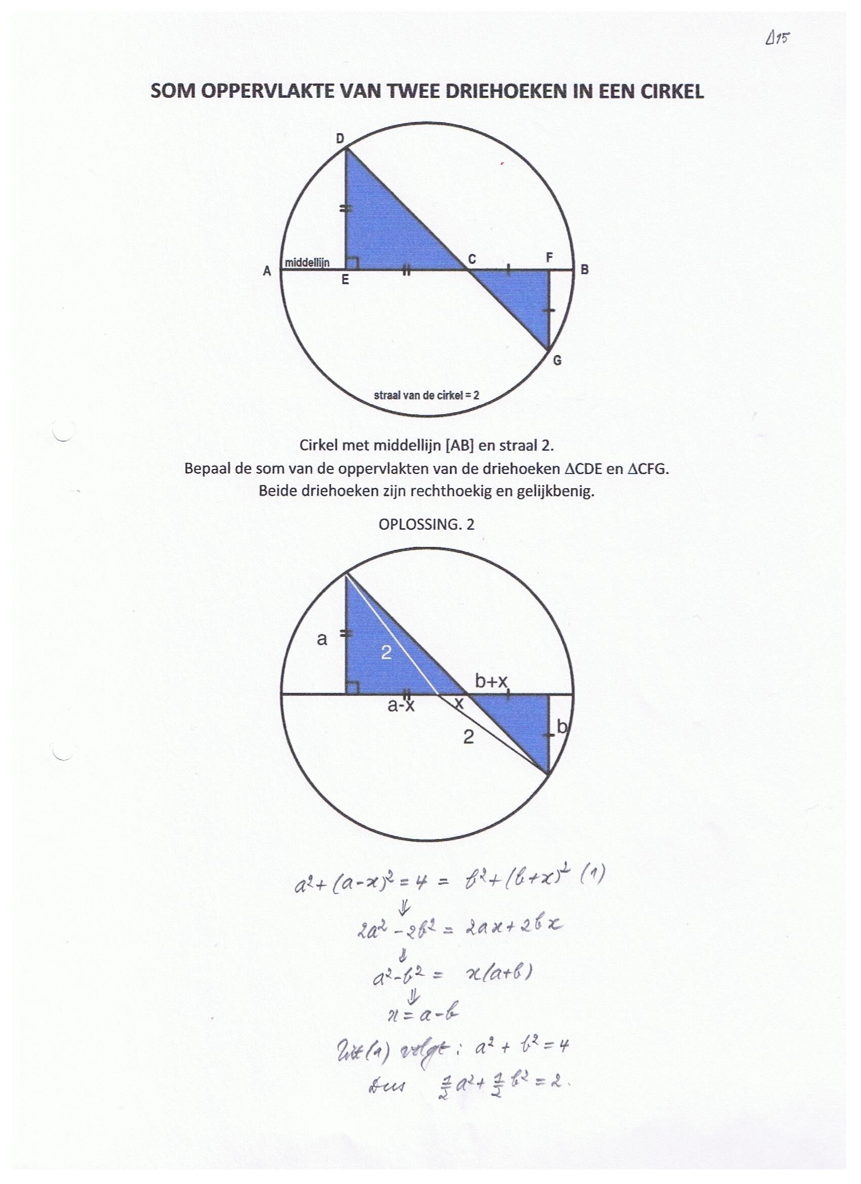 OPLOSSING 15 | Driehoeken