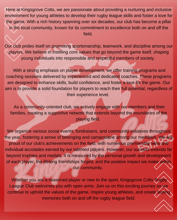 ABOUT US | kingsgrovecolts