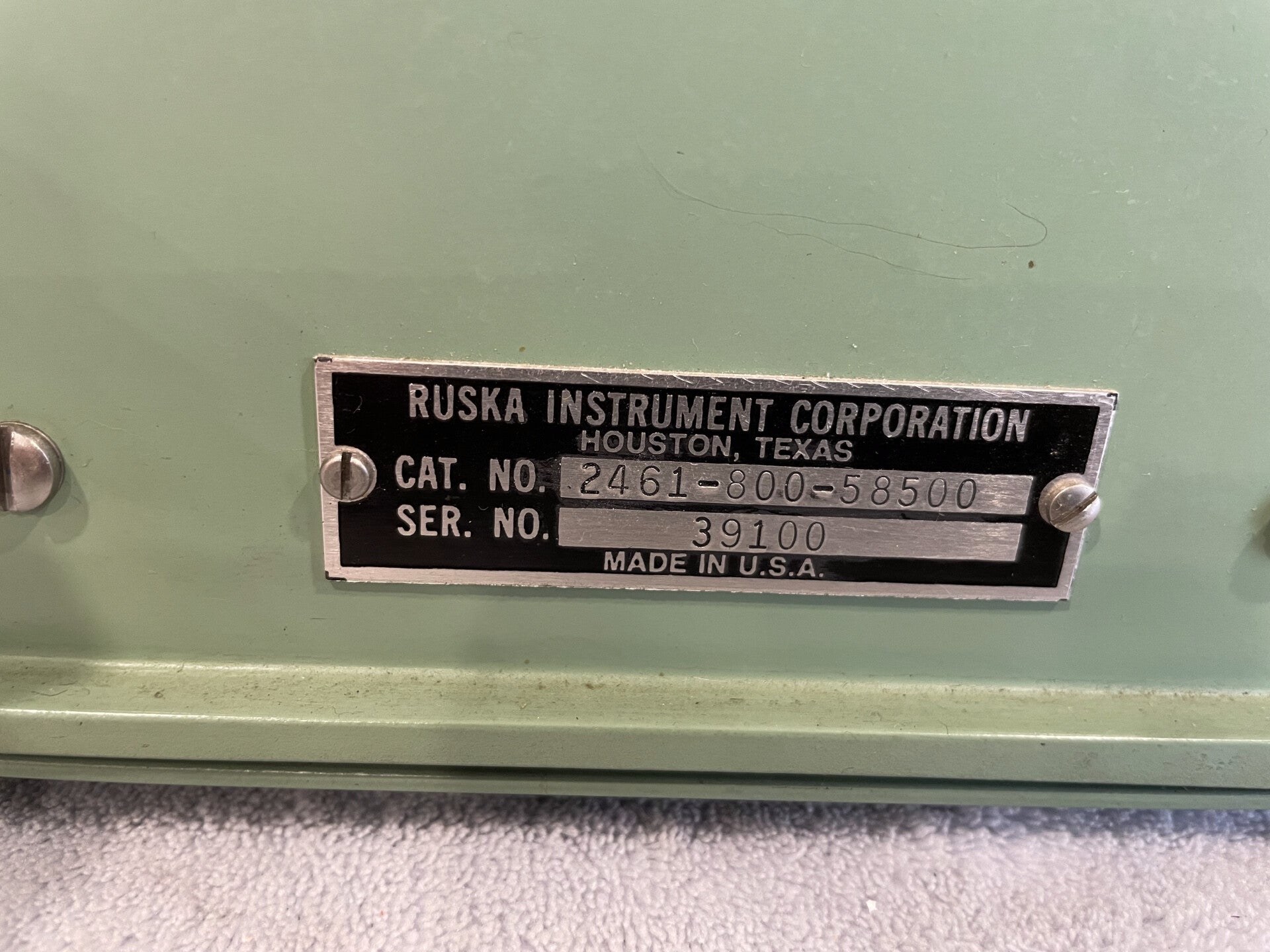 Ruska 2461 pressure control pack | CoBo Engineering