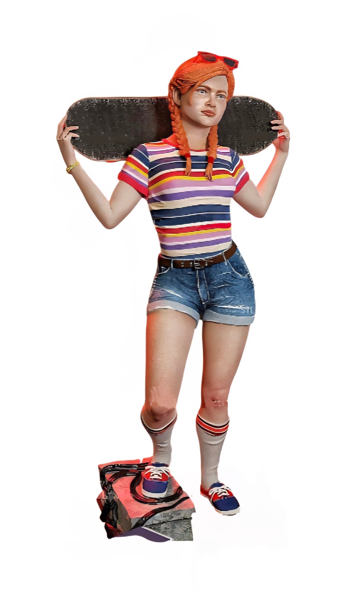 Sadie Sink as Maxine (Max with Plaits) Mayfield in STRANGER THINGS ...