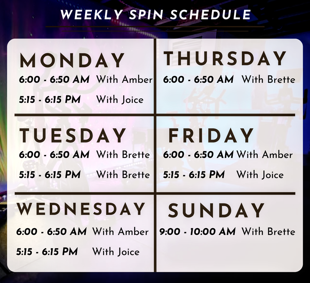 Free Exercise Classes | 75 Soft