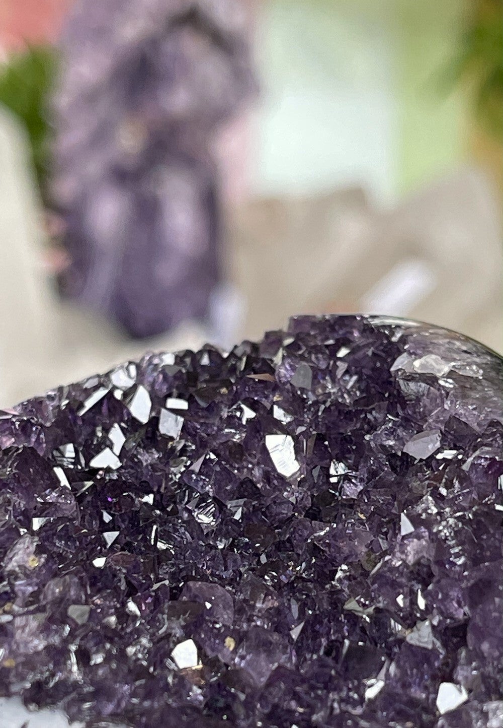 Amethist Hart deel ruw, medium-groot | Jalla Stones - Edelstenen en ...