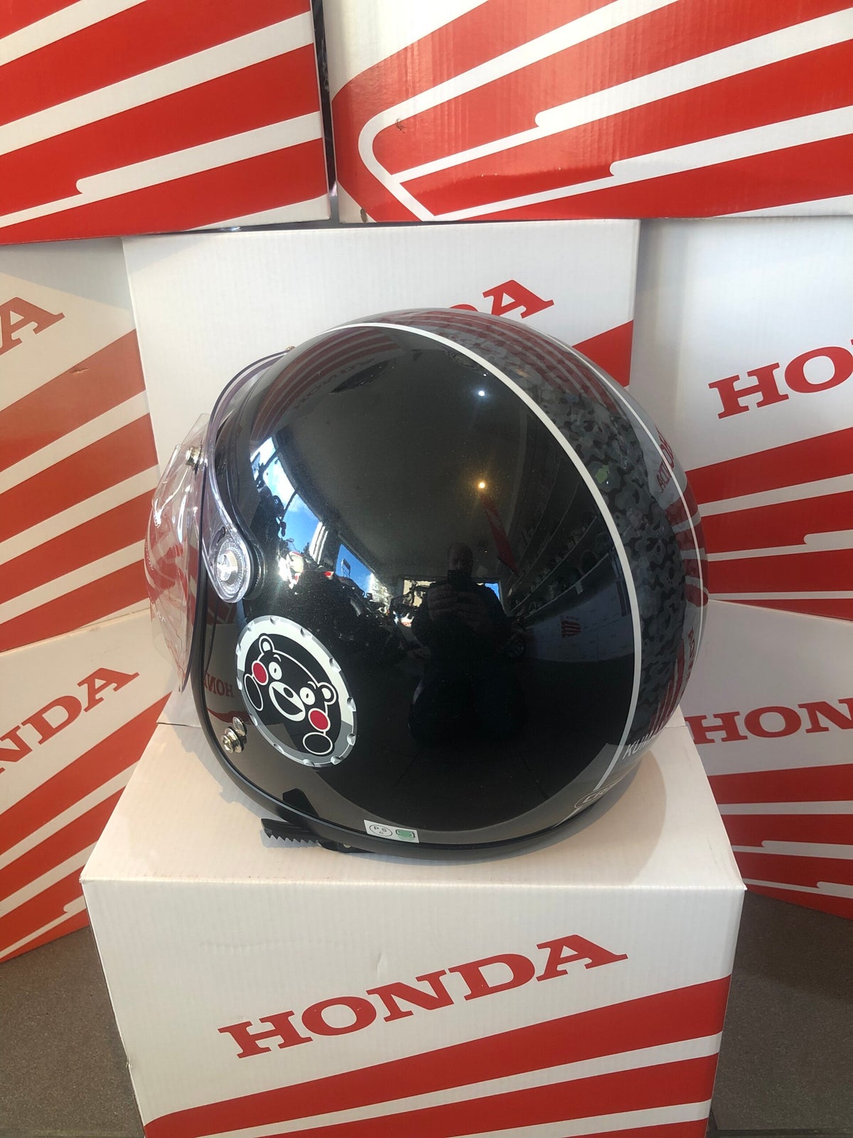 Honda Monkey Helmet Kumamon Crosscub | corky-parts.be