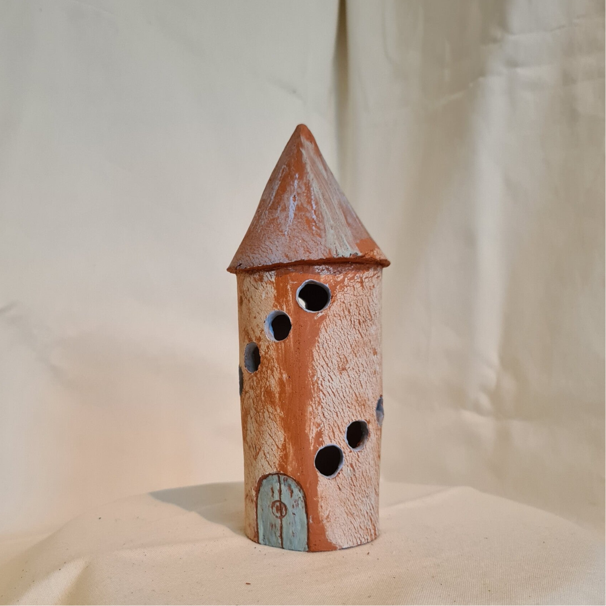 Ronde toren rood | Bijzonder Kunstig