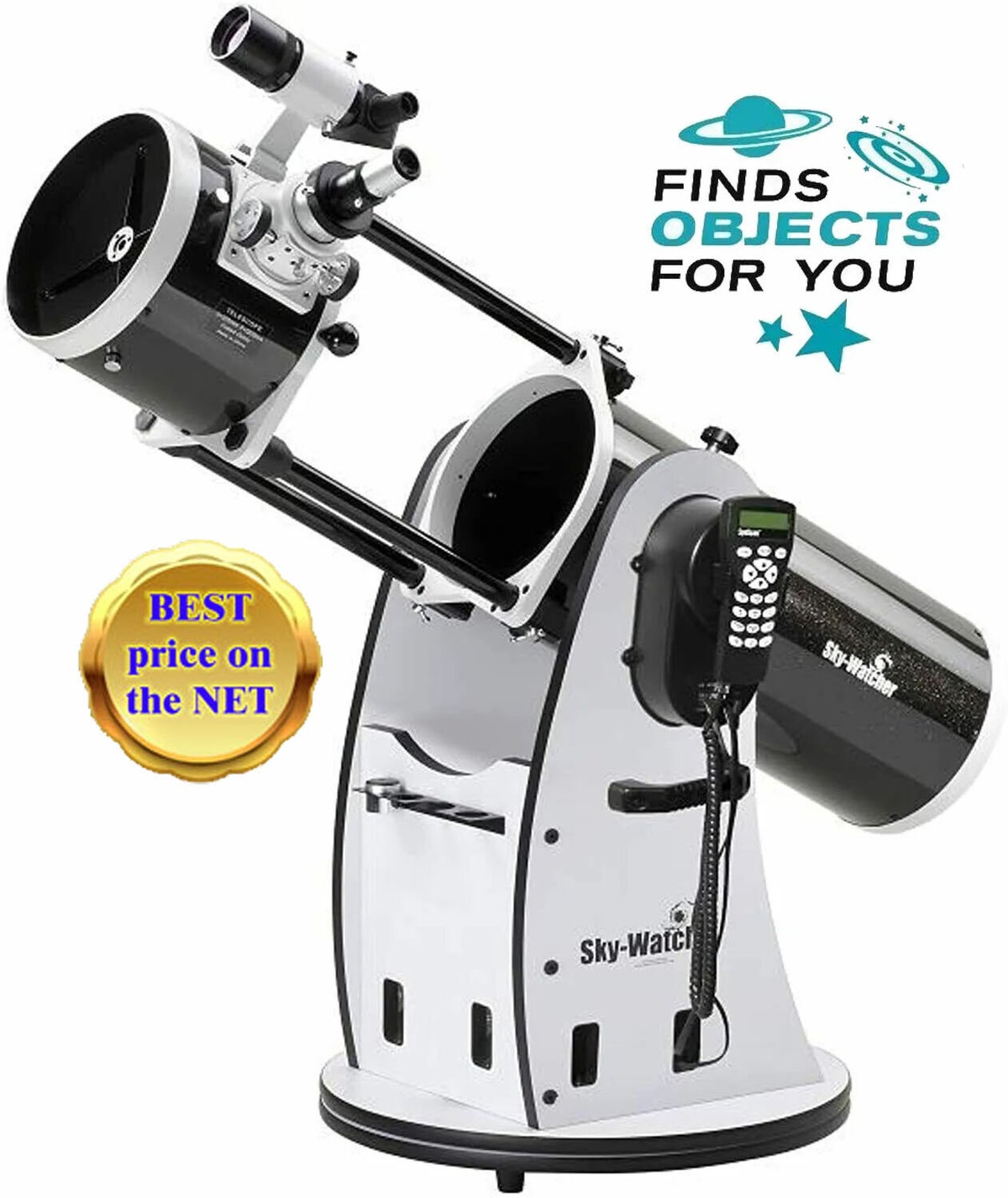 Skywatcher SKYLINER-200P FLEXTUBE SYNSCAN GO-TO 200MM (8") F/6 PARABOLIC WiFi GO-TO DOBSONIAN ...