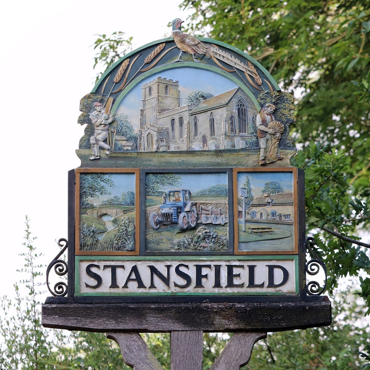 Stansfield | Suffolk Village Signs