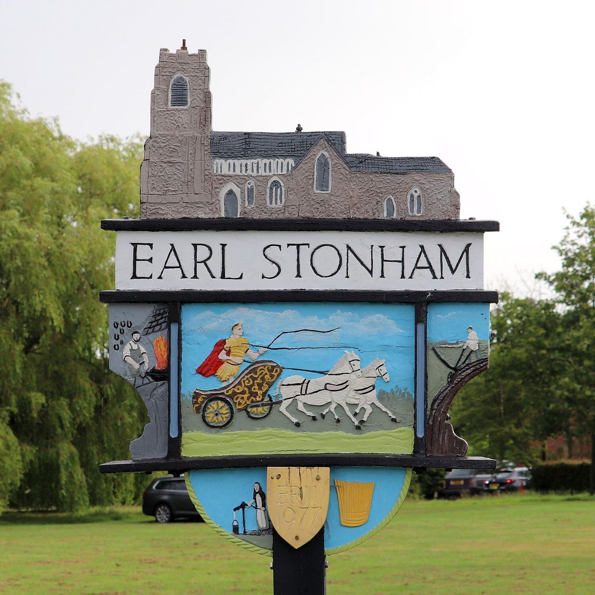 Earl Stonham | Suffolk Village Signs