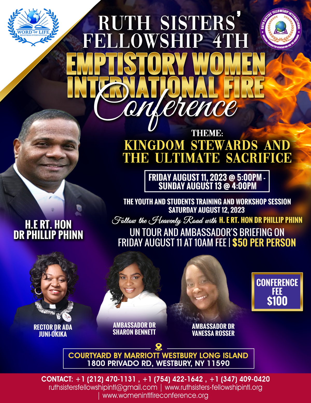 womenintlfireconference.org