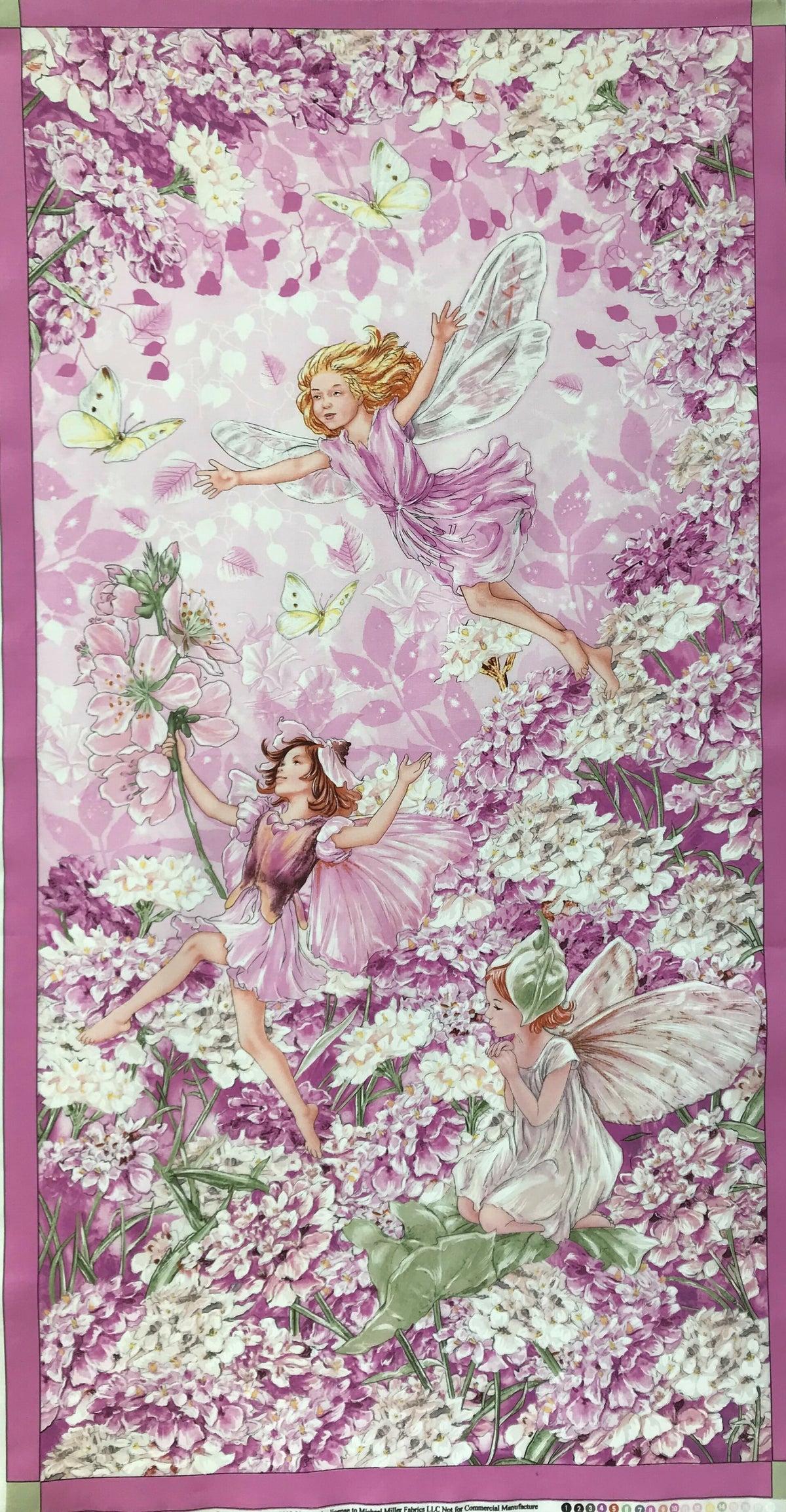 Flower Fairy petal fairy Panel 60x110cm | Van Rooyen Quilt Fabrics