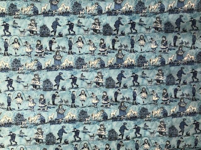 Holland Fabrics Hol 3 Ot and Sien Blue | Van Rooyen Quilt Fabrics
