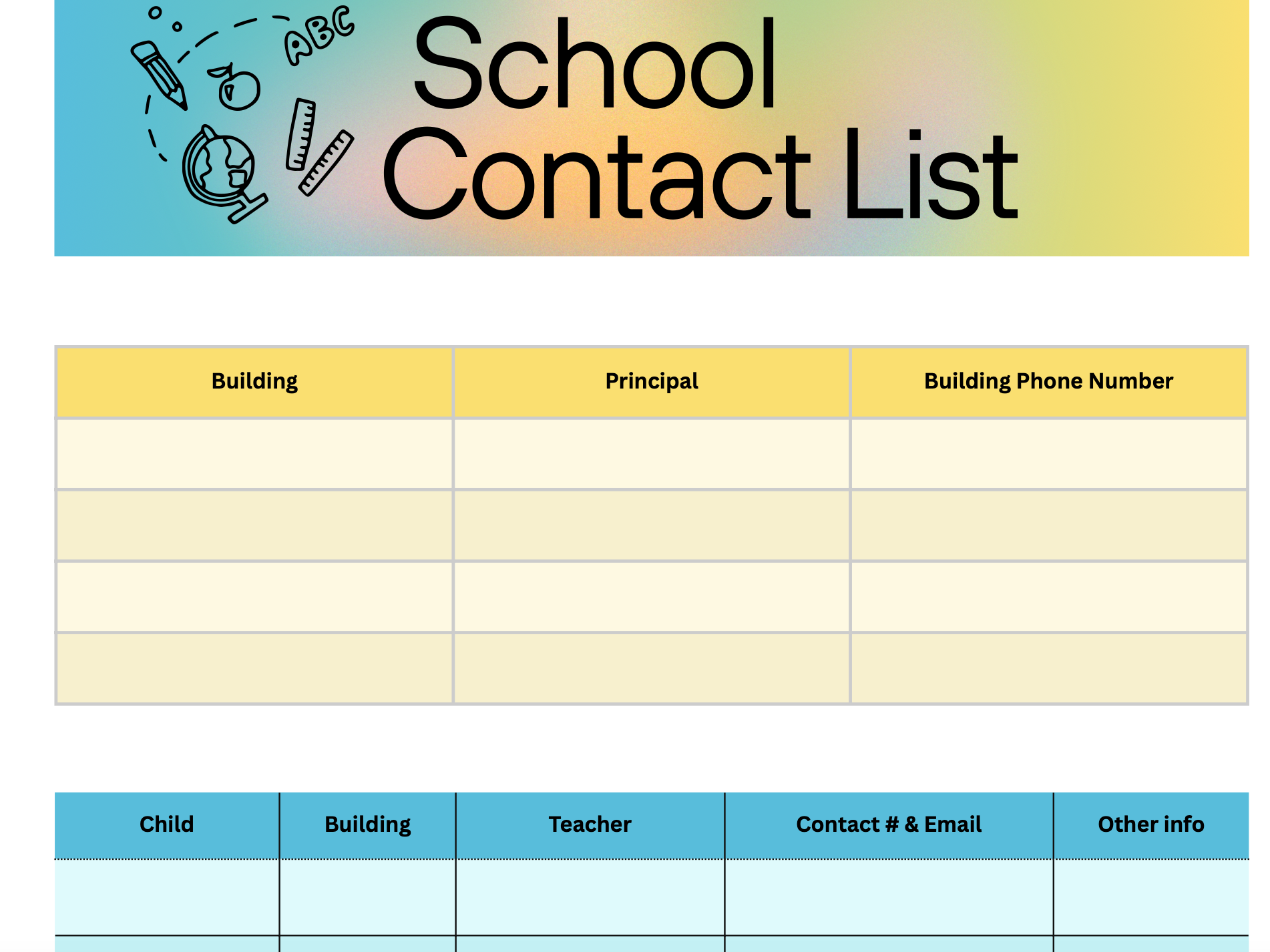 Parent Resources - First We Teach
