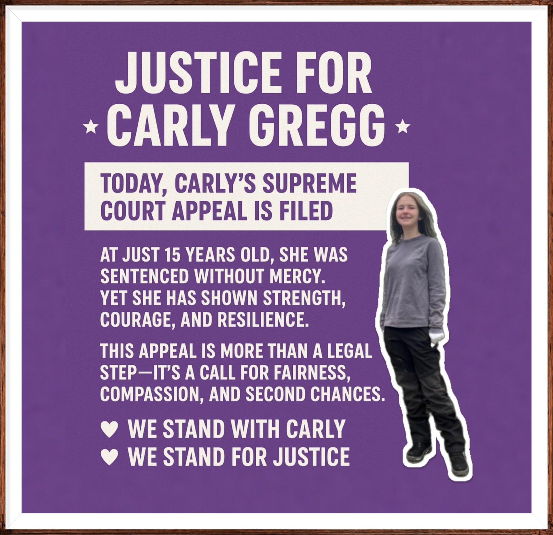 💜 Carly's Story 💜 | Justice for Carly Gregg