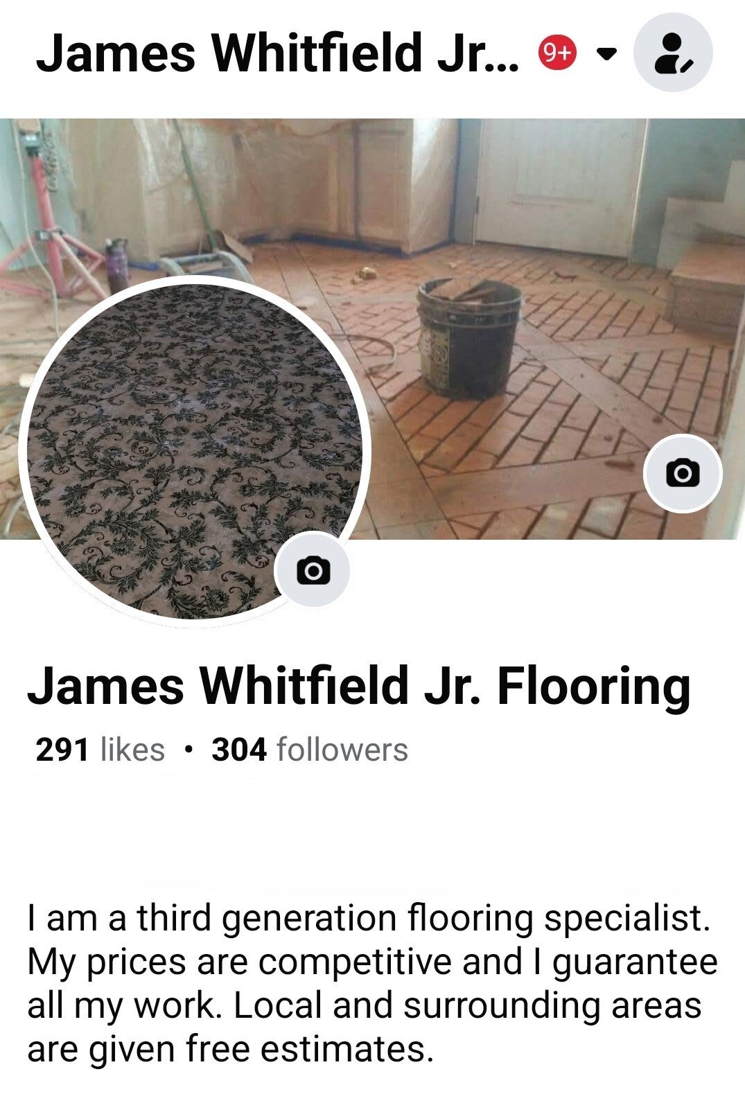 James Whitfield Jr. Flooring