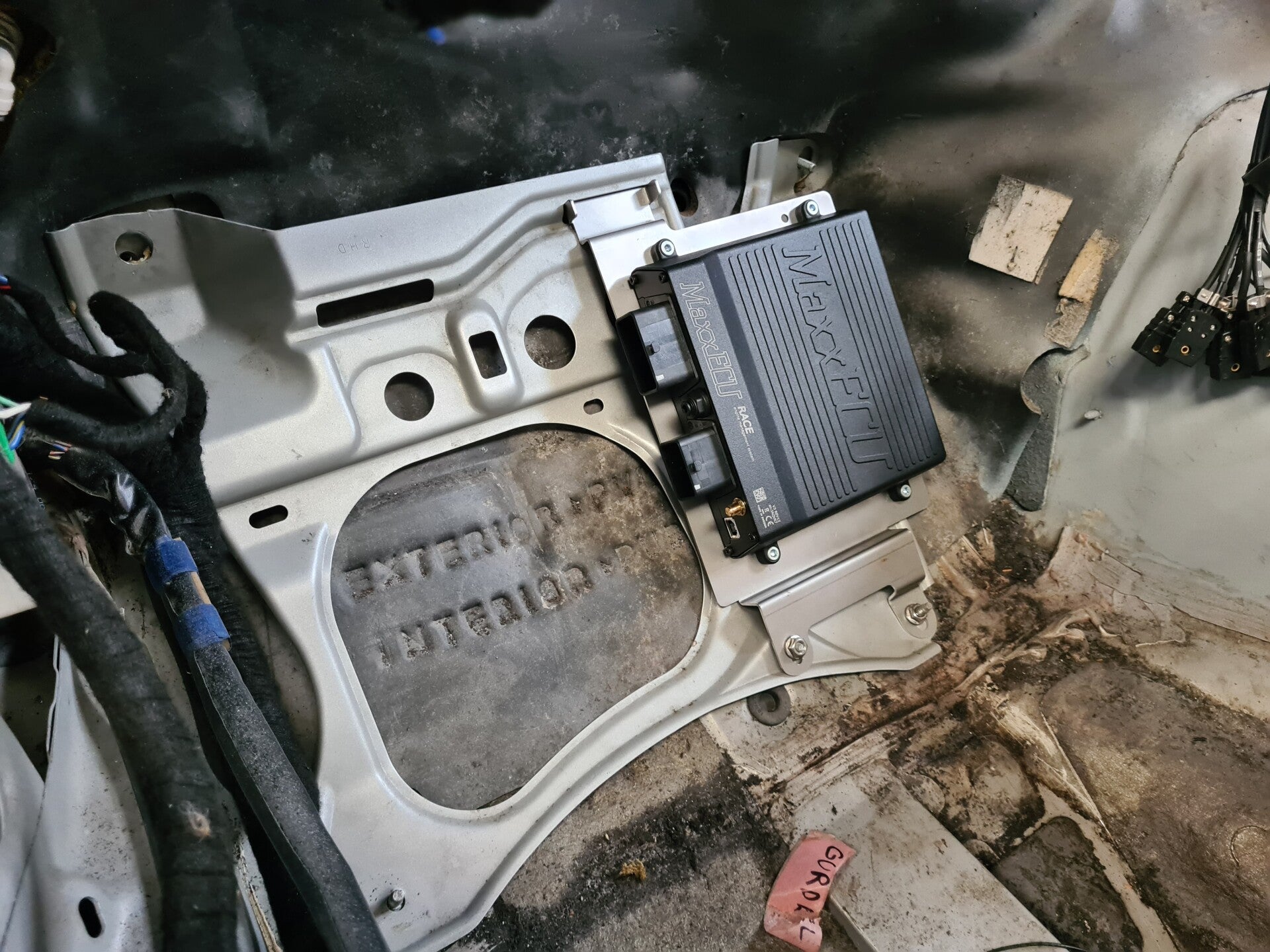 JZA80 / Supra mk4 ECU bracket for aftermarket ECU MaxxECU Sport / Race ...