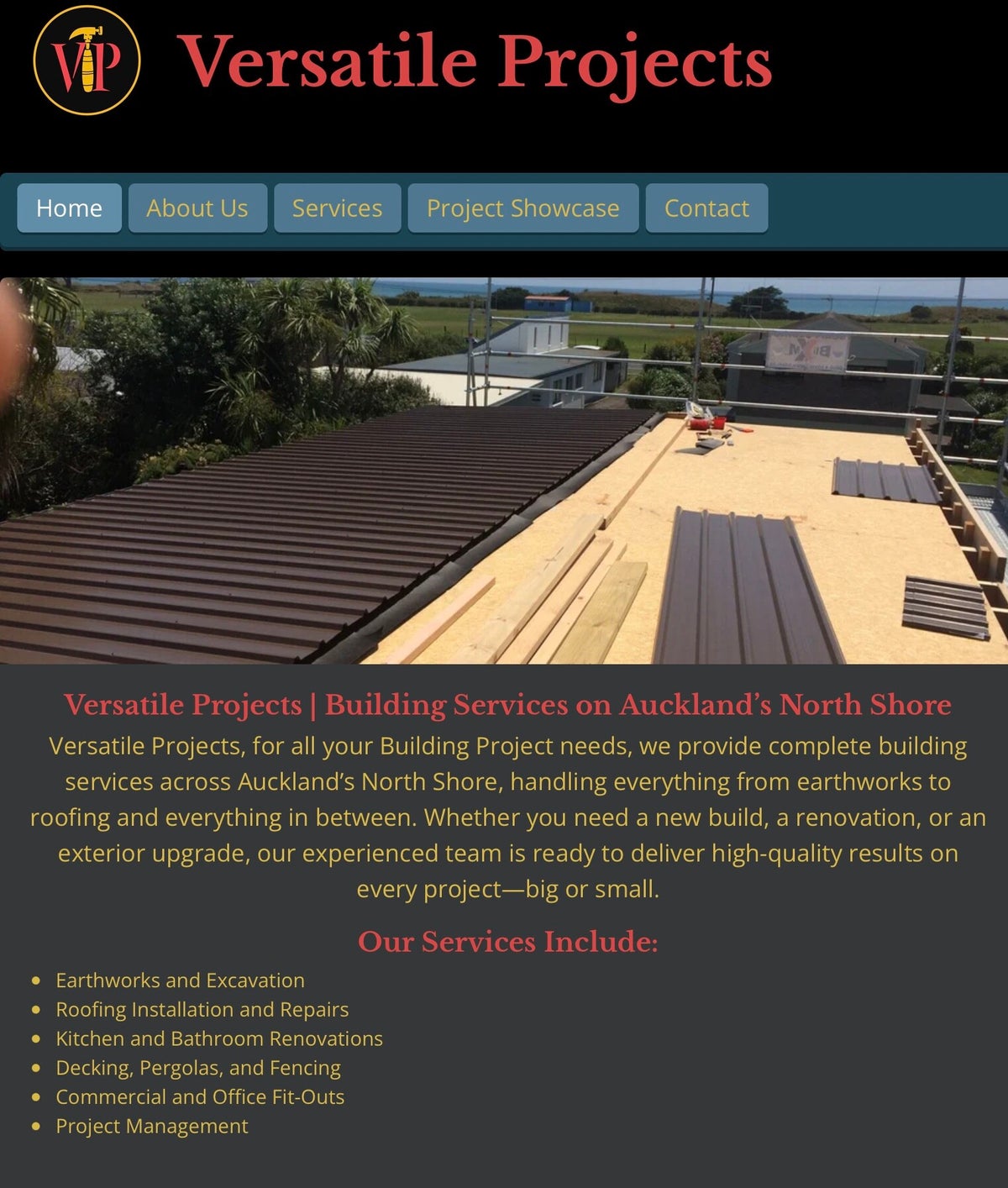 Building and Renovation Services in Auckland | Versatile Projects