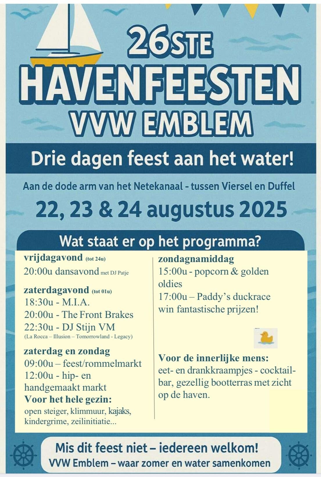 Activiteitenkalender / Onze clubs | VVW.be