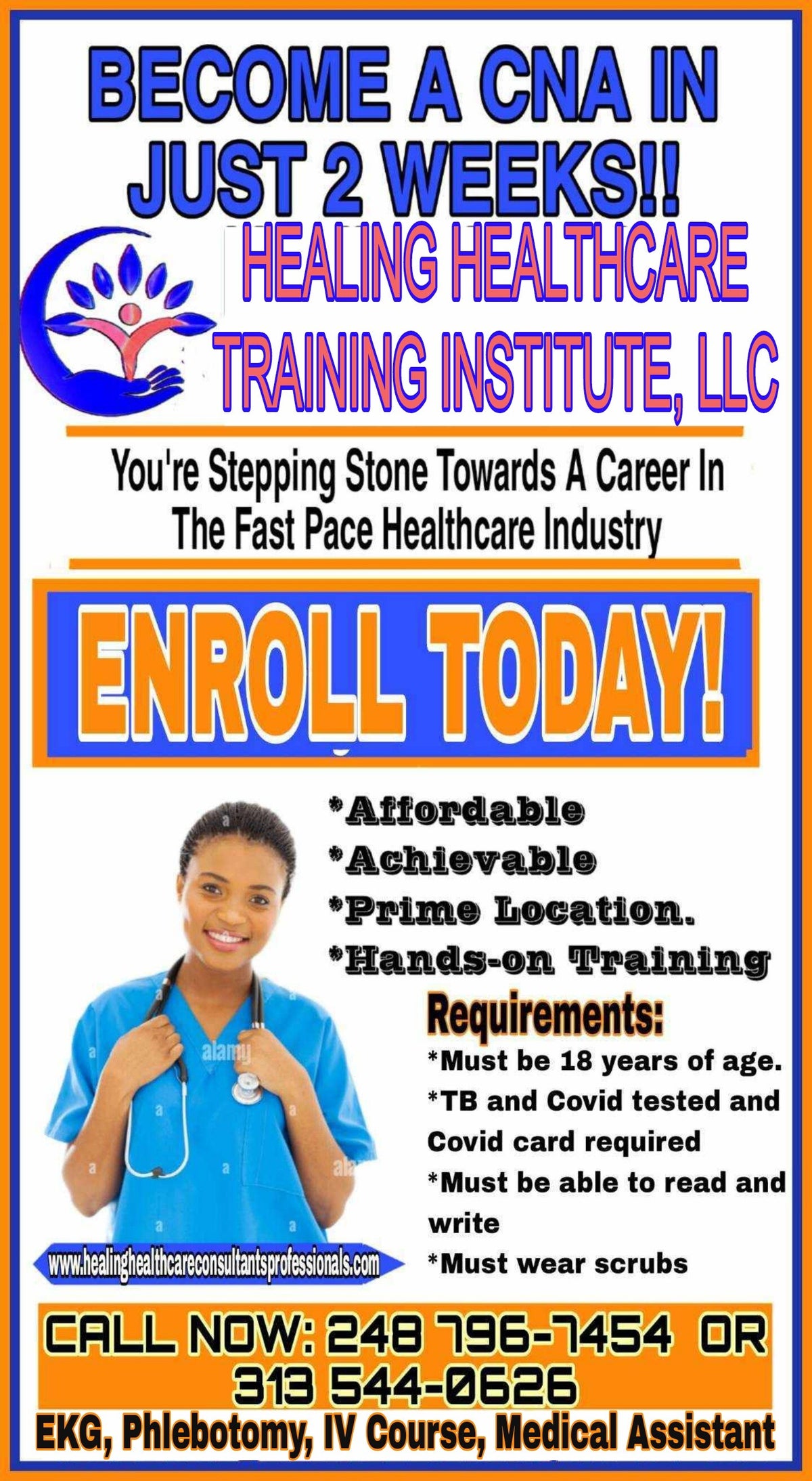 Healing Healthcare Training Institute, LLC